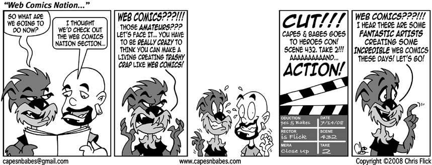 Web Comics Nation… Capes N Babes