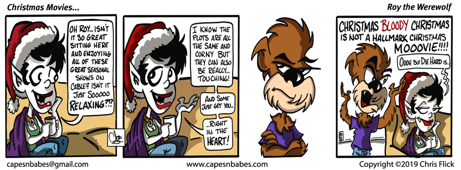 Christmas Movies… Capes N Babes