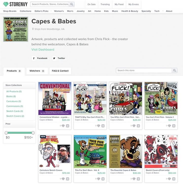 Store Capes N Babes