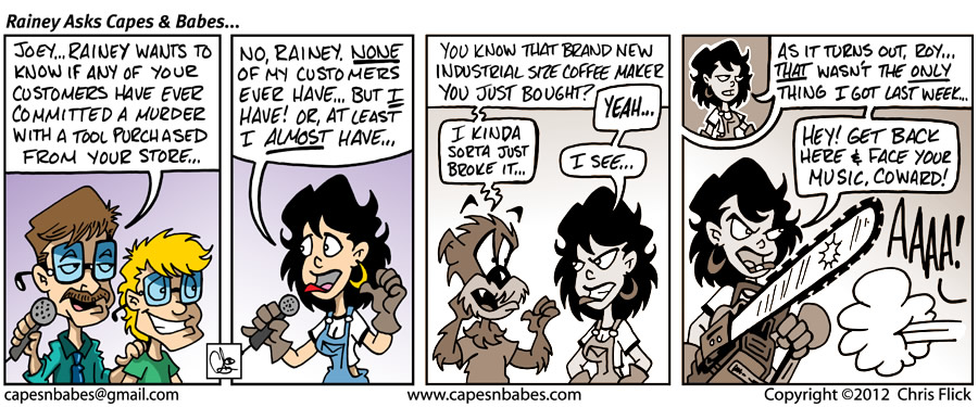 805 Rainey Asks Capes And Babes… Capes N Babes