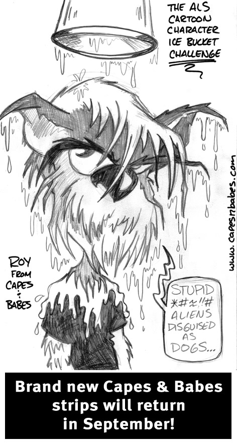 The ALS Cartoon Character Challenge… - Capes-n-Babes